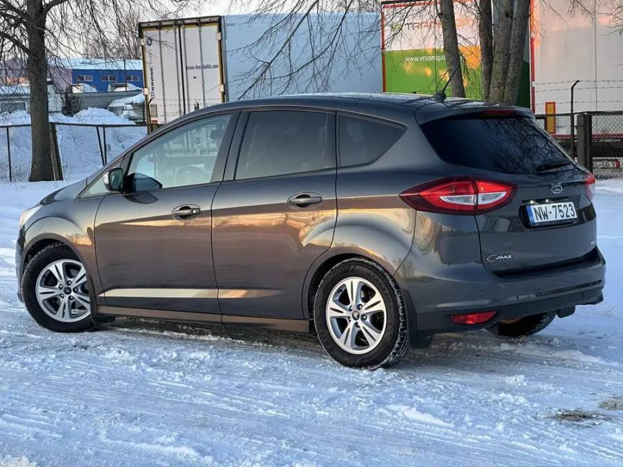 Grey Ford C-Max 2017 in Riga, with an engine capacity of 1.00 L and mileage of 130 thousand km for 6600 €, photo 29 on AUTOMOTO.COM.LV