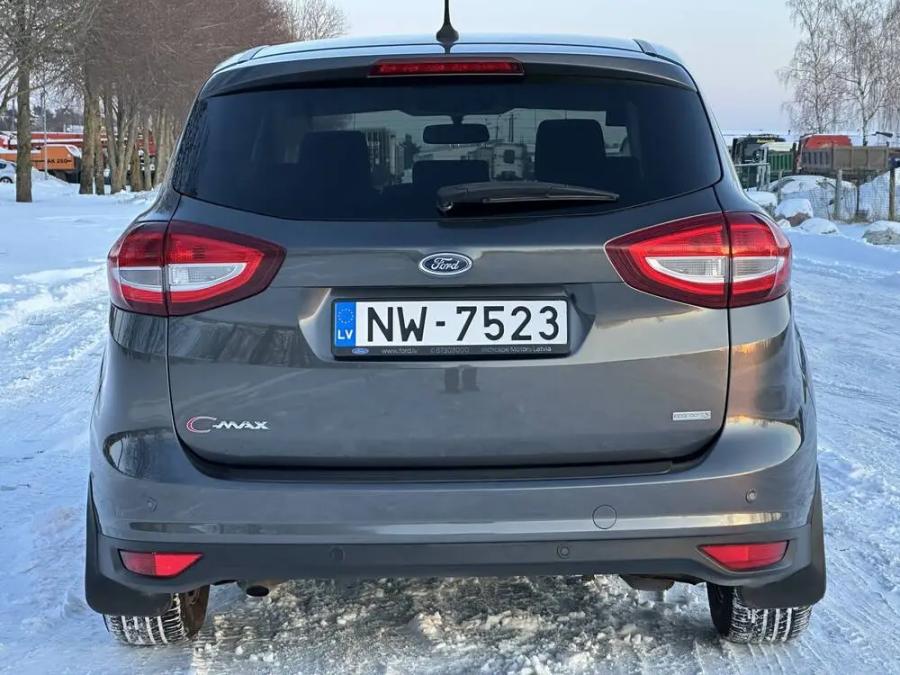 Grey Ford C-Max 2017 in Riga, with an engine capacity of 1.00 L and mileage of 130 thousand km for 6600 €, photo 31 on AUTOMOTO.COM.LV