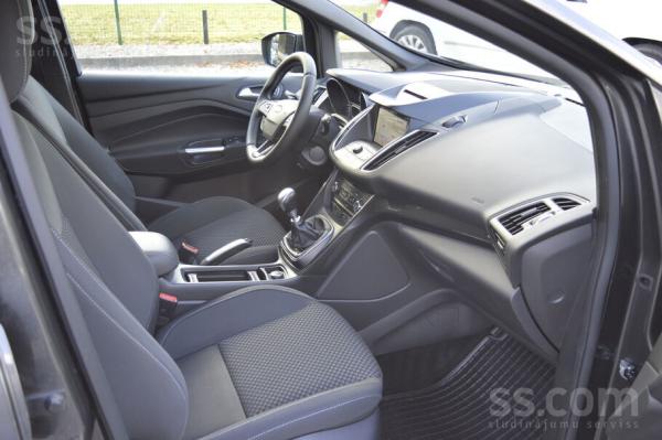 Grey Ford C-Max 2019 in Tukums, with an engine capacity of 1.50 L and mileage of 175 thousand km for 9695 €, photo 11 on AUTOMOTO.COM.LV