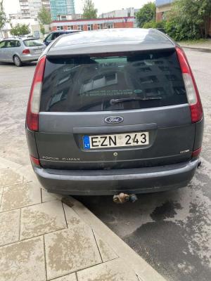 Pelēks Ford C-Max 2003 Viļņa, ar dzinēja tilpumu 2.00 L un nobraukumu 336 tūkst. km par 500 €, foto 5 vietnē AUTOMOTO.COM.LV