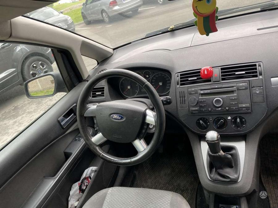 Pelēks Ford C-Max 2003 Viļņa, ar dzinēja tilpumu 2.00 L un nobraukumu 336 tūkst. km par 500 €, foto 6 vietnē AUTOMOTO.COM.LV