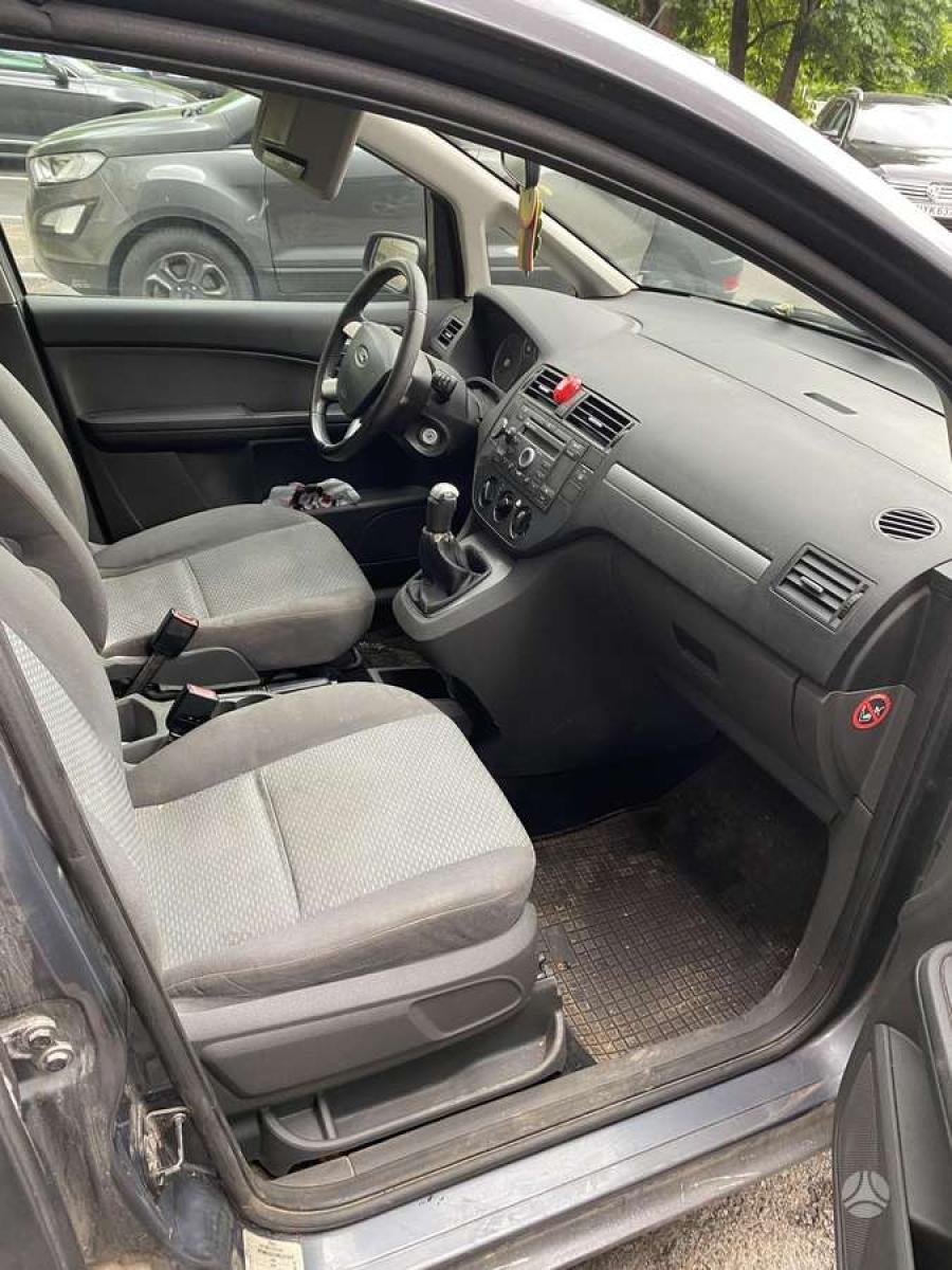 Pelēks Ford C-Max 2003 Viļņa, ar dzinēja tilpumu 2.00 L un nobraukumu 336 tūkst. km par 500 €, foto 7 vietnē AUTOMOTO.COM.LV