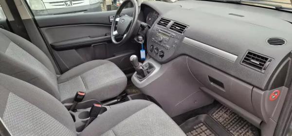 Grey Ford C-Max 2004 in Valmiera, with an engine capacity of 1.60 L and mileage of 347 thousand km for 1100 €, photo 9 on AUTOMOTO.COM.LV