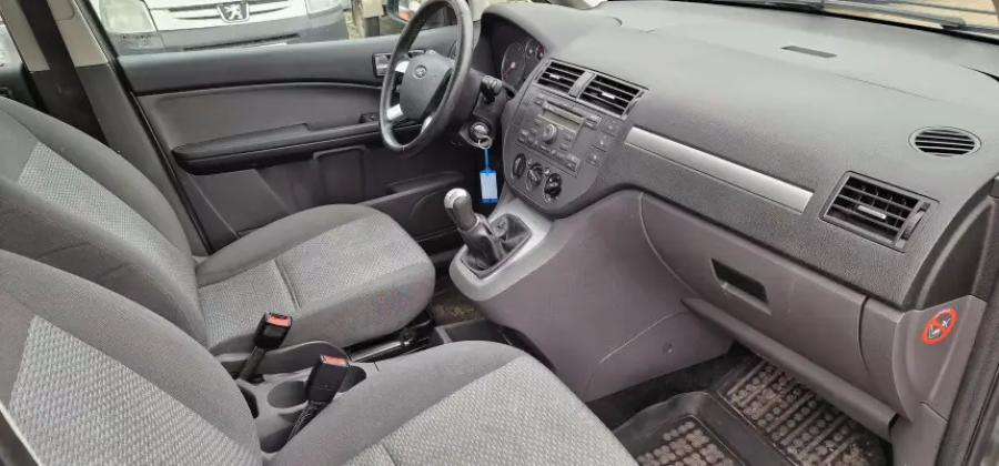 Pelēks Ford C-Max 2004 Valmiera, ar dzinēja tilpumu 1.60 L un nobraukumu 347 tūkst. km par 1100 €, foto 10 vietnē AUTOMOTO.COM.LV