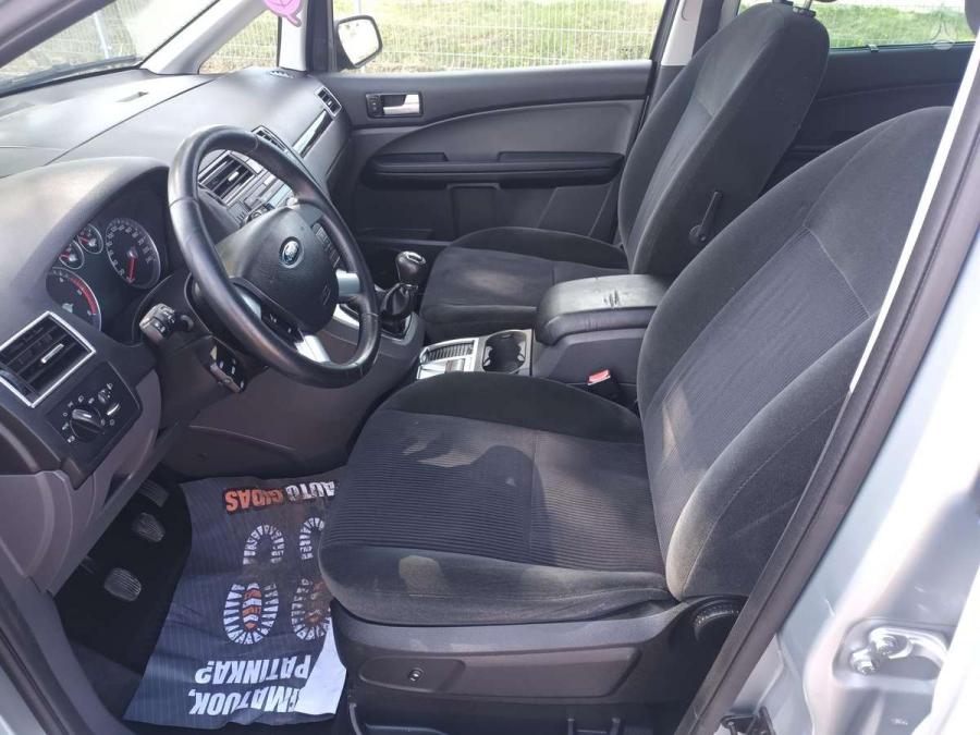 Grey Ford C-Max 2004 in Marijampole, with an engine capacity of 2.00 L and mileage of 284 thousand km for 1799 €, photo 11 on AUTOMOTO.COM.LV