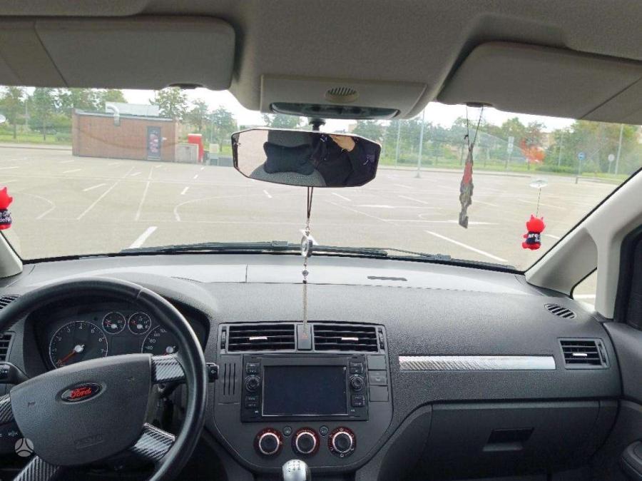 Pelēks Ford C-Max 2004 Šauļi, ar dzinēja tilpumu 1.80 L un nobraukumu 177 tūkst. km par 1300 €, foto 13 vietnē AUTOMOTO.COM.LV