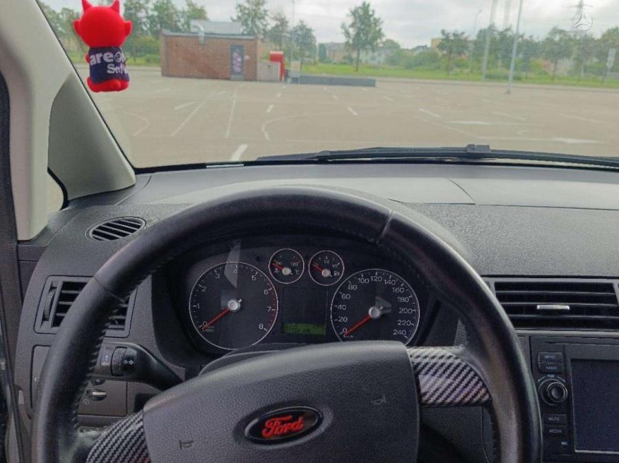 Pelēks Ford C-Max 2004 Šauļi, ar dzinēja tilpumu 1.80 L un nobraukumu 177 tūkst. km par 1300 €, foto 14 vietnē AUTOMOTO.COM.LV