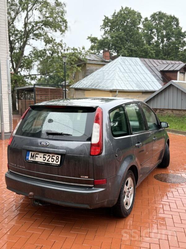 Grey Ford C-Max 2005 in Kuldiga, with an engine capacity of 1.60 L and mileage of 0 thousand km for 1400 €, photo 4 on AUTOMOTO.COM.LV