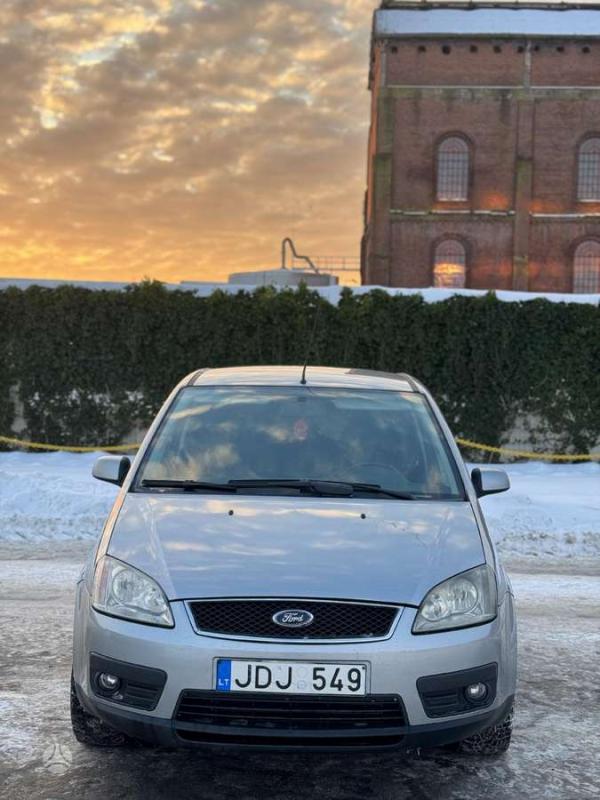 Pelēks Ford C-Max 2005 Klaipėda, ar dzinēja tilpumu 1.56 L un nobraukumu 299 tūkst. km par 1250 €, foto 2 vietnē AUTOMOTO.COM.LV