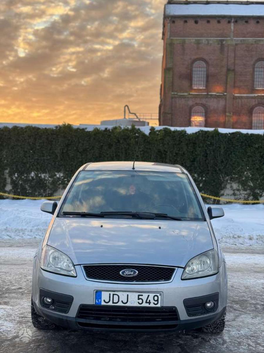 Pelēks Ford C-Max 2005 Klaipėda, ar dzinēja tilpumu 1.56 L un nobraukumu 299 tūkst. km par 1250 €, foto 2 vietnē AUTOMOTO.COM.LV