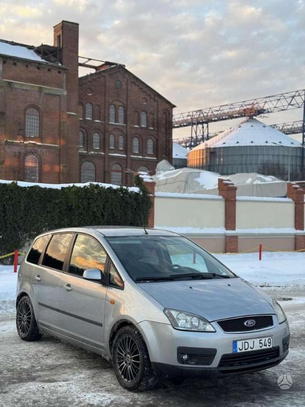 Pelēks Ford C-Max 2005 Klaipėda, ar dzinēja tilpumu 1.56 L un nobraukumu 299 tūkst. km par 1250 €, foto 3 vietnē AUTOMOTO.COM.LV