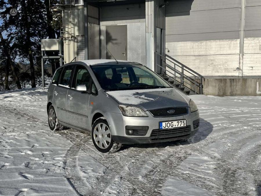 Pelēks Ford C-Max 2005 Viļņa, ar dzinēja tilpumu 1.56 L un nobraukumu 240 tūkst. km par 799 €, foto 4 vietnē AUTOMOTO.COM.LV