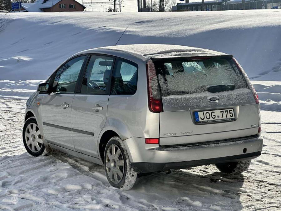 Pelēks Ford C-Max 2005 Viļņa, ar dzinēja tilpumu 1.56 L un nobraukumu 240 tūkst. km par 799 €, foto 8 vietnē AUTOMOTO.COM.LV