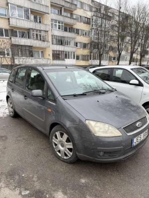 Pelēks Ford C-Max 2005 Klaipėda, ar dzinēja tilpumu 1.75 L un nobraukumu 291 tūkst. km par 950 €, foto  vietnē AUTOMOTO.COM.LV