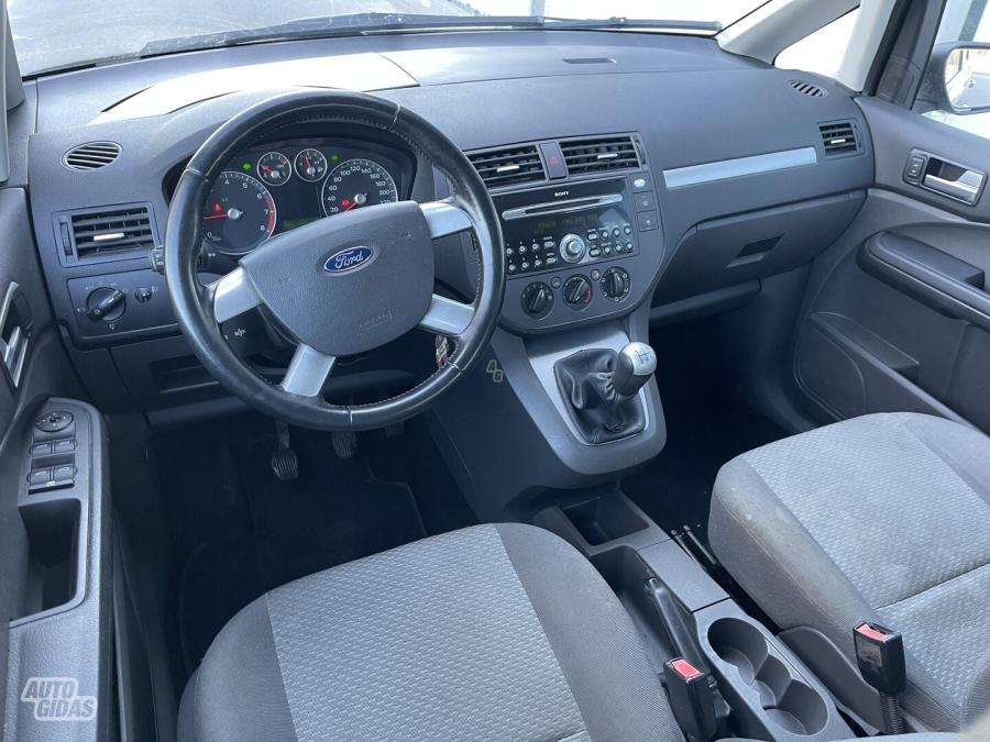 Pelēks Ford C-Max 2005 Kauņa, ar dzinēja tilpumu 1.80 L un nobraukumu 250 tūkst. km par 950 €, foto 5 vietnē AUTOMOTO.COM.LV