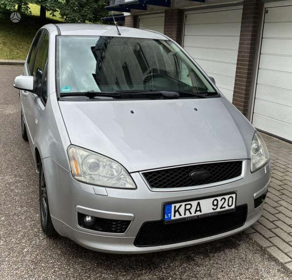 Pelēks Ford C-Max 2005 Viļņa, ar dzinēja tilpumu 2.00 L un nobraukumu 356 tūkst. km par 1330 €, foto 3 vietnē AUTOMOTO.COM.LV