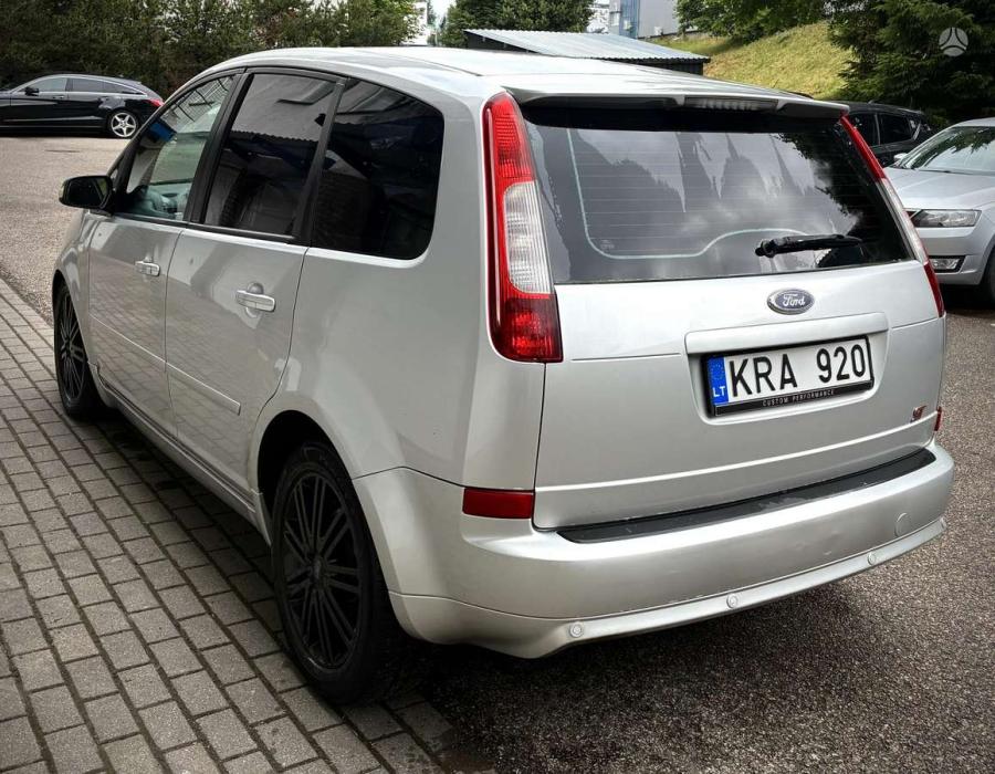 Grey Ford C-Max 2005 in Vilnius, with an engine capacity of 2.00 L and mileage of 356 thousand km for 1330 €, photo 7 on AUTOMOTO.COM.LV