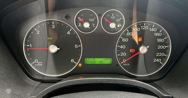 Pelēks Ford C-Max 2005 Viļņa, ar dzinēja tilpumu 2.00 L un nobraukumu 356 tūkst. km par 1330 €, foto 8 vietnē AUTOMOTO.COM.LV