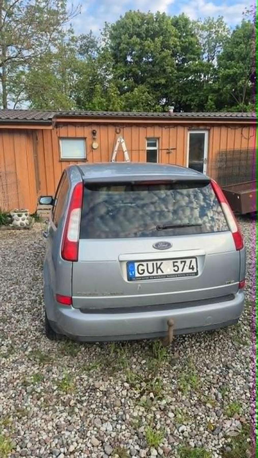 Pelēks Ford C-Max 2005 Klaipėda, ar dzinēja tilpumu 1.56 L un nobraukumu 280 tūkst. km par 545 €, foto 3 vietnē AUTOMOTO.COM.LV