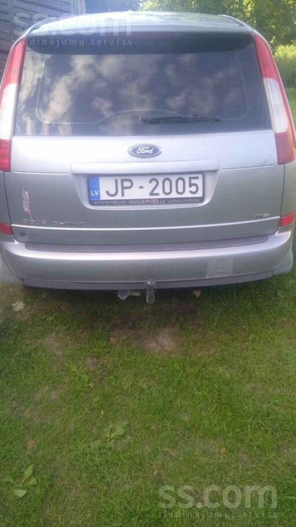 Pelēks Ford C-Max 2005 Liepāja, ar dzinēja tilpumu 1.60 L un nobraukumu 0 tūkst. km par 700 €, foto 2 vietnē AUTOMOTO.COM.LV