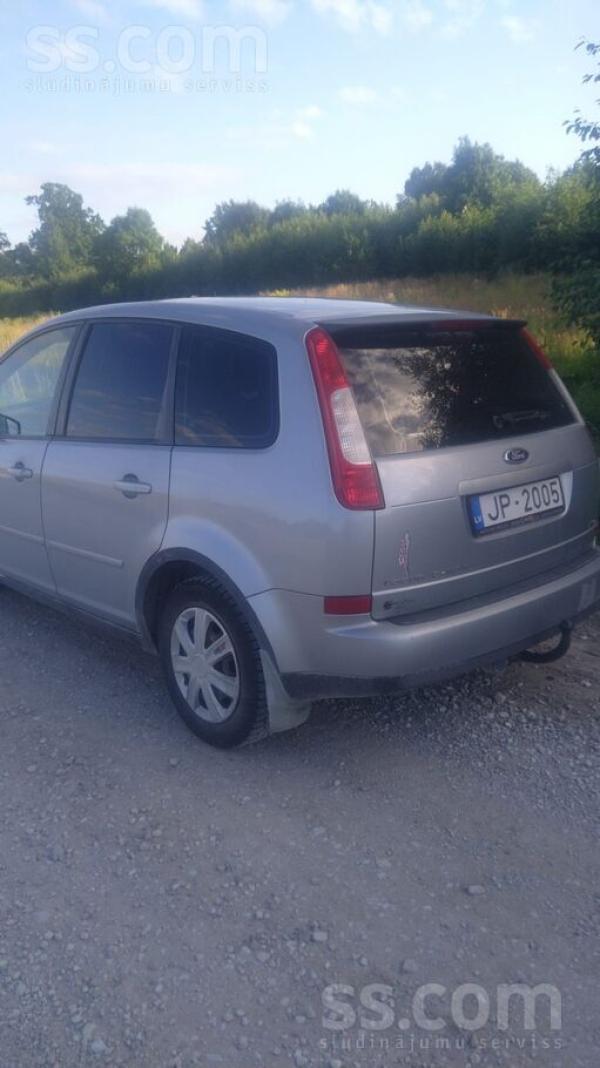 Pelēks Ford C-Max 2005 Liepāja, ar dzinēja tilpumu 1.60 L un nobraukumu 0 tūkst. km par 700 €, foto 3 vietnē AUTOMOTO.COM.LV