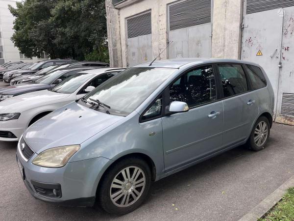 Pelēks Ford C-Max 2005 Jonava, ar dzinēja tilpumu 1.60 L un nobraukumu 226 tūkst. km par 1500 €, foto 3 vietnē AUTOMOTO.COM.LV