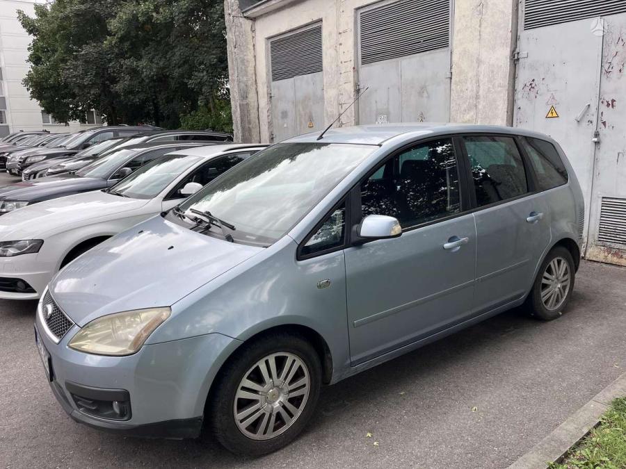 Pelēks Ford C-Max 2005 Jonava, ar dzinēja tilpumu 1.60 L un nobraukumu 226 tūkst. km par 1500 €, foto 4 vietnē AUTOMOTO.COM.LV