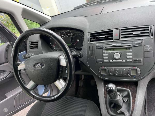 Pelēks Ford C-Max 2005 Jonava, ar dzinēja tilpumu 1.60 L un nobraukumu 226 tūkst. km par 1500 €, foto 5 vietnē AUTOMOTO.COM.LV