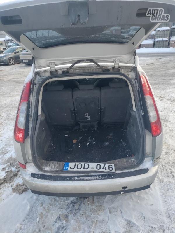 Grey Ford C-Max 2006 in Vilnius, with an engine capacity of 1.60 L and mileage of 269 thousand km for 450 €, photo 3 on AUTOMOTO.COM.LV