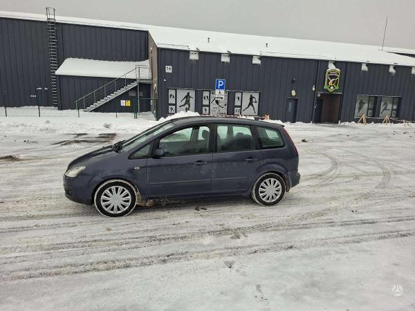 Grey Ford C-Max 2006 in Siauliai, with an engine capacity of 1.56 L and mileage of 370 thousand km for 1150 €, photo 4 on AUTOMOTO.COM.LV