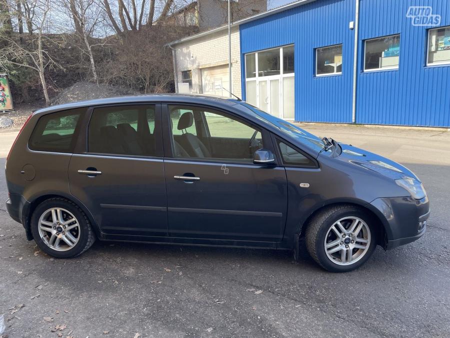 Grey Ford C-Max 2006 in Alytus, with an engine capacity of 1.80 L and mileage of 250 thousand km for 1350 €, photo 8 on AUTOMOTO.COM.LV