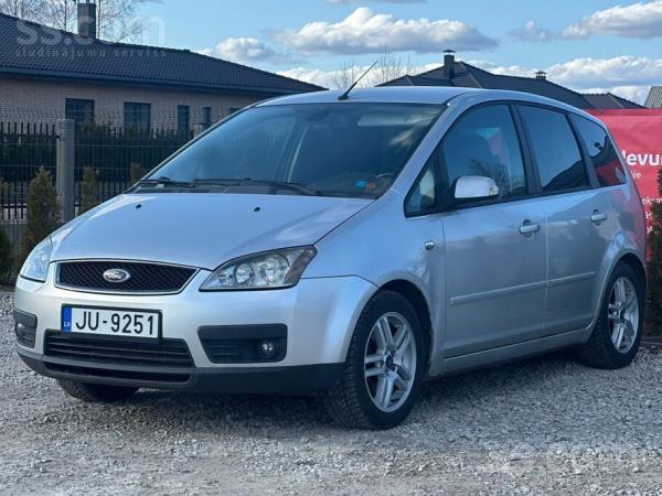 Grey Ford C-Max 2006 in Jelgava, with an engine capacity of 1.80 L and mileage of 0 thousand km for 1390 €, photo 3 on AUTOMOTO.COM.LV