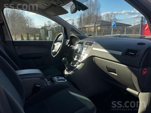 Grey Ford C-Max 2006 in Jelgava, with an engine capacity of 1.80 L and mileage of 0 thousand km for 1390 €, photo 10 on AUTOMOTO.COM.LV