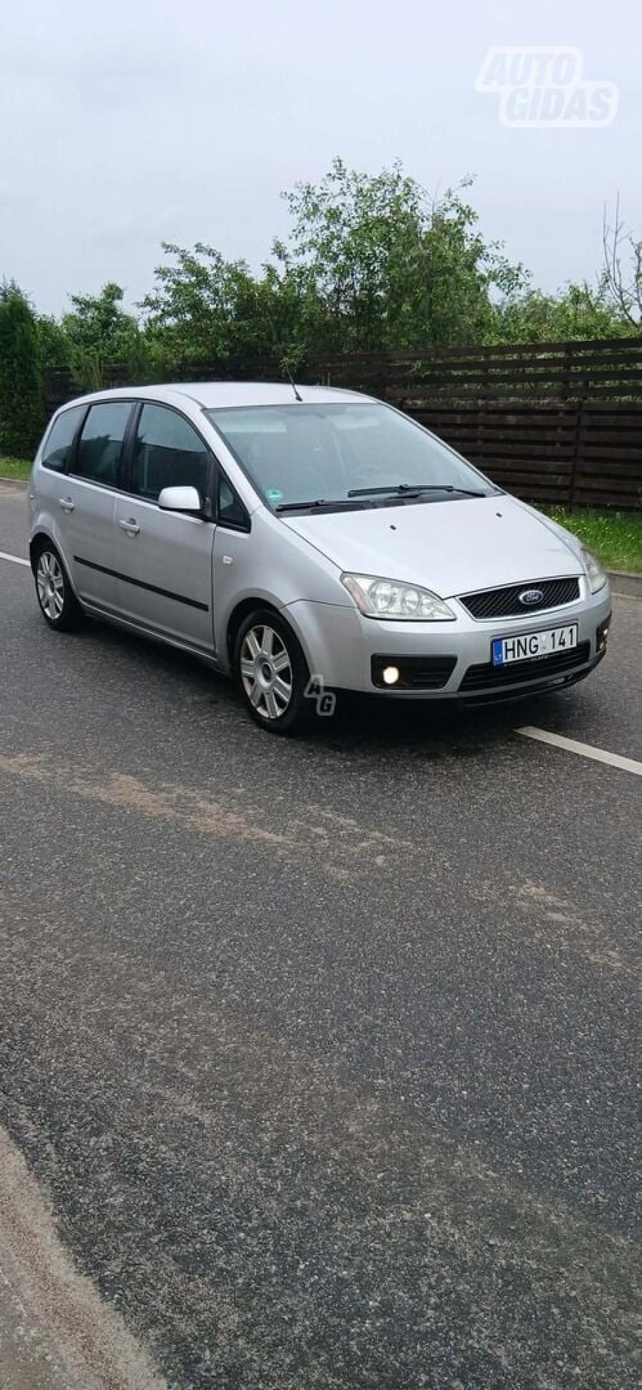 Grey Ford C-Max 2006 in Jonava, with an engine capacity of 1.60 L and mileage of 360 thousand km for 800 €, photo 1 on AUTOMOTO.COM.LV