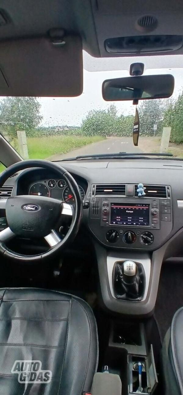 Grey Ford C-Max 2006 in Jonava, with an engine capacity of 1.60 L and mileage of 360 thousand km for 800 €, photo 3 on AUTOMOTO.COM.LV