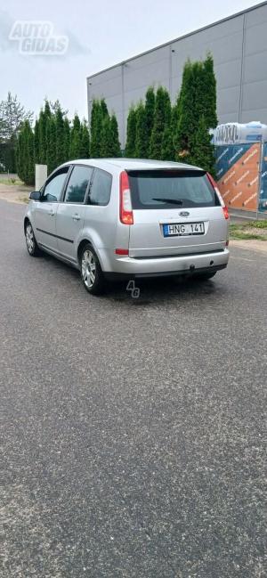 Grey Ford C-Max 2006 in Jonava, with an engine capacity of 1.60 L and mileage of 360 thousand km for 800 €, photo 6 on AUTOMOTO.COM.LV