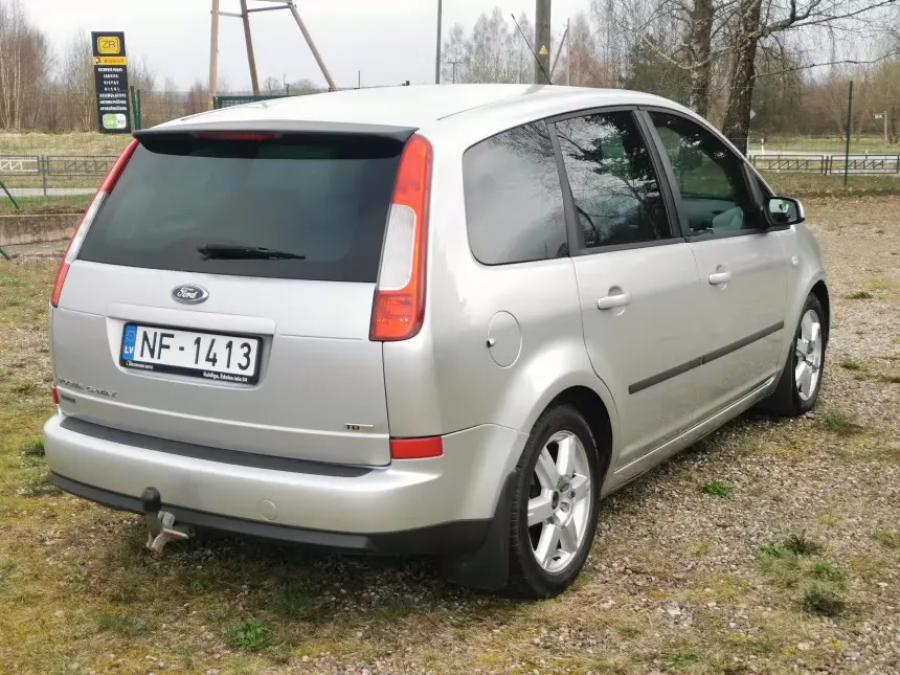 Pelēks Ford C-Max 2006 Kuldīga, ar dzinēja tilpumu 2.00 L un nobraukumu 230 tūkst. km par 2250 €, foto 3 vietnē AUTOMOTO.COM.LV