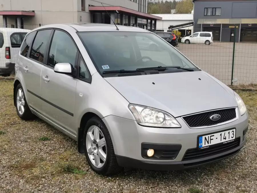 Pelēks Ford C-Max 2006 Kuldīga, ar dzinēja tilpumu 2.00 L un nobraukumu 230 tūkst. km par 2250 €, foto 4 vietnē AUTOMOTO.COM.LV