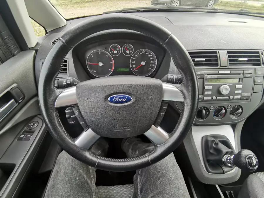 Pelēks Ford C-Max 2006 Kuldīga, ar dzinēja tilpumu 2.00 L un nobraukumu 230 tūkst. km par 2250 €, foto 8 vietnē AUTOMOTO.COM.LV