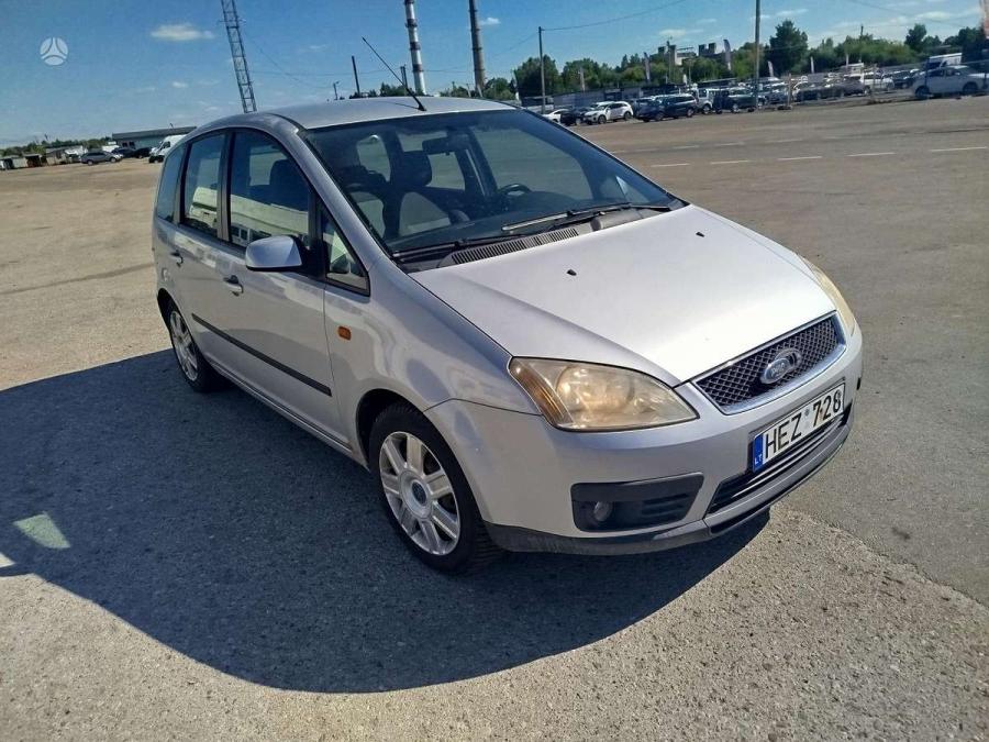 Grey Ford C-Max 2006 in Panevezys, with an engine capacity of 1.56 L and mileage of 254 thousand km for 500 €, photo 1 on AUTOMOTO.COM.LV