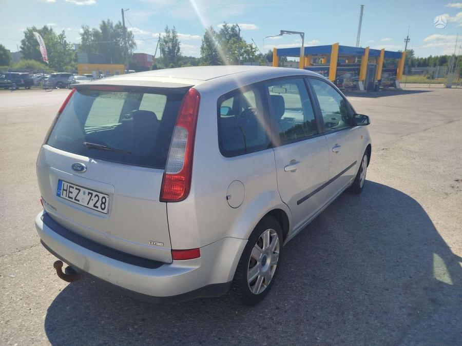 Grey Ford C-Max 2006 in Panevezys, with an engine capacity of 1.56 L and mileage of 254 thousand km for 500 €, photo 4 on AUTOMOTO.COM.LV