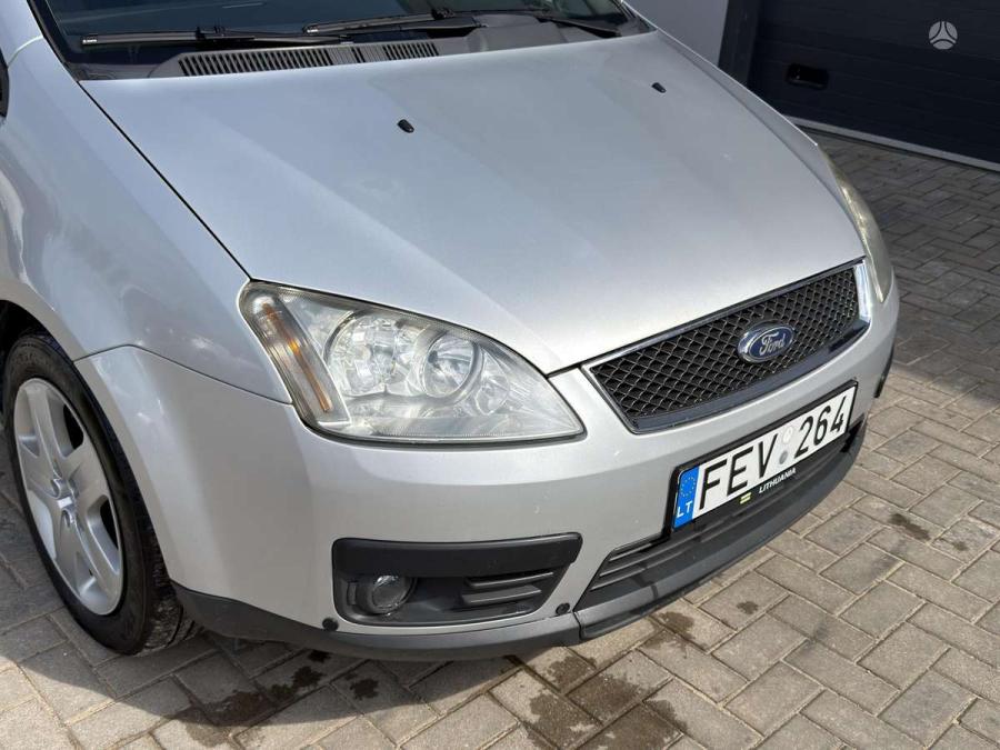 Grey Ford C-Max 2006 in Vilnius, with an engine capacity of 1.60 L and mileage of 264 thousand km for 1350 €, photo 3 on AUTOMOTO.COM.LV