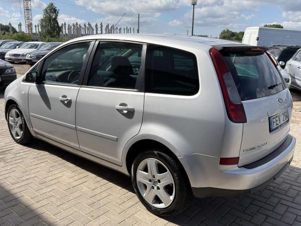 Grey Ford C-Max 2006 in Vilnius, with an engine capacity of 1.60 L and mileage of 264 thousand km for 1350 €, photo 6 on AUTOMOTO.COM.LV
