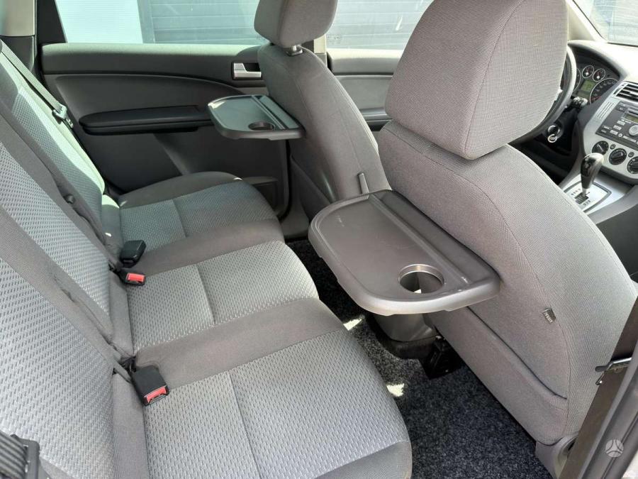 Grey Ford C-Max 2006 in Vilnius, with an engine capacity of 1.60 L and mileage of 264 thousand km for 1350 €, photo 14 on AUTOMOTO.COM.LV