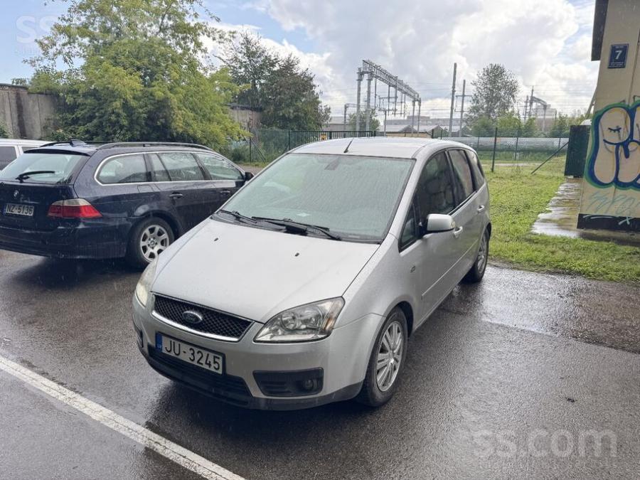 Pelēks Ford C-Max 2006 Rīga, ar dzinēja tilpumu 1.60 L un nobraukumu 322 tūkst. km par 780 €, foto 3 vietnē AUTOMOTO.COM.LV