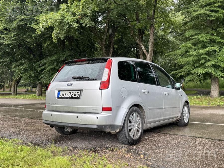 Pelēks Ford C-Max 2006 Rīga, ar dzinēja tilpumu 1.60 L un nobraukumu 322 tūkst. km par 780 €, foto 4 vietnē AUTOMOTO.COM.LV