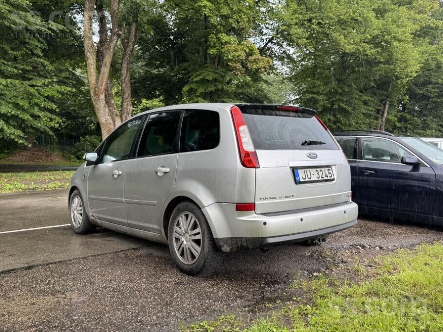 Pelēks Ford C-Max 2006 Rīga, ar dzinēja tilpumu 1.60 L un nobraukumu 322 tūkst. km par 780 €, foto 5 vietnē AUTOMOTO.COM.LV