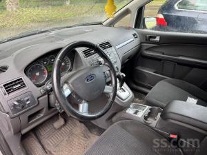 Pelēks Ford C-Max 2006 Rīga, ar dzinēja tilpumu 1.60 L un nobraukumu 322 tūkst. km par 780 €, foto 8 vietnē AUTOMOTO.COM.LV