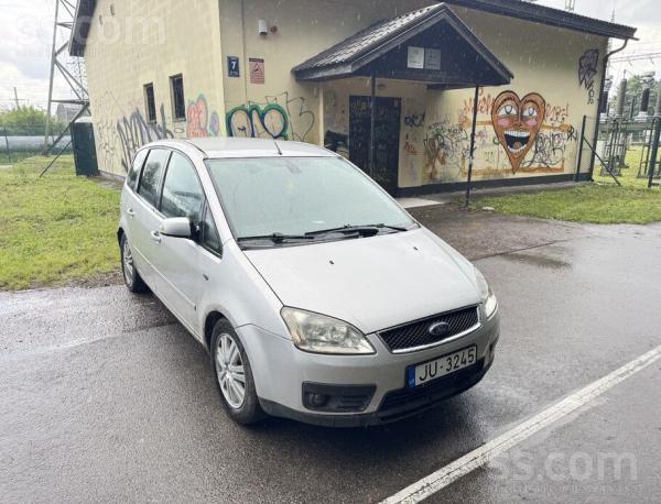 Pelēks Ford C-Max 2006 Rīga, ar dzinēja tilpumu 1.60 L un nobraukumu 322 tūkst. km par 700 €, foto 1 vietnē AUTOMOTO.COM.LV