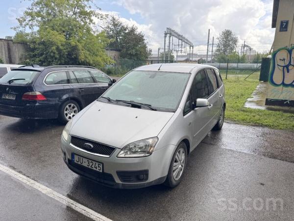 Pelēks Ford C-Max 2006 Rīga, ar dzinēja tilpumu 1.60 L un nobraukumu 322 tūkst. km par 700 €, foto 2 vietnē AUTOMOTO.COM.LV